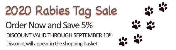 Rabies Tags | 2020 Rabies Tag | Ketchum Mfg. Co.