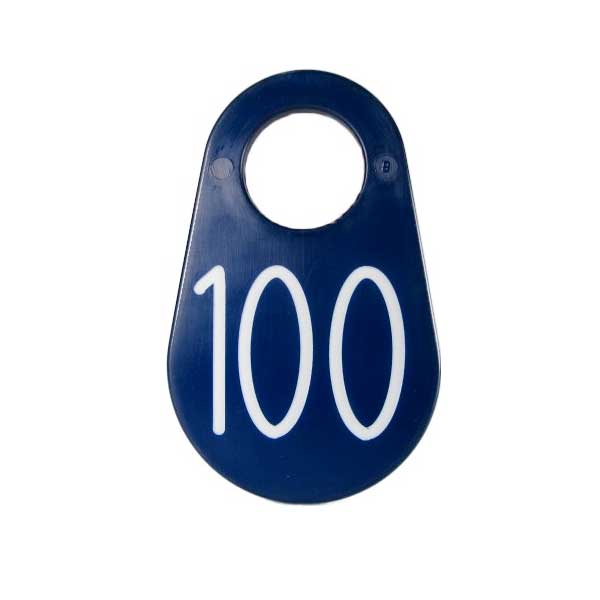 Neck Tags -Numbered
